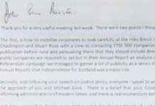 Ex HSBC CEO Comments on Leaked Serco Letter to PM During EU ...