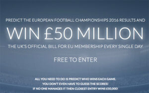 Predict the European Championships and Win £50 Million - the Amount We ...
