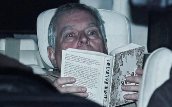 Former Royal Prince Andrew Pictured Reading Daily Squib Book - Daily Squib