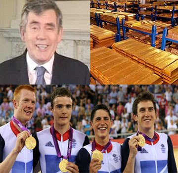 Team GB Claws Back Gold That Gordon Brown Sold Off - Daily Squib