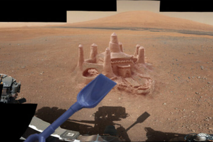 Mars Rover Makes First Ever Sand Castle On Planet Surface - Daily Squib