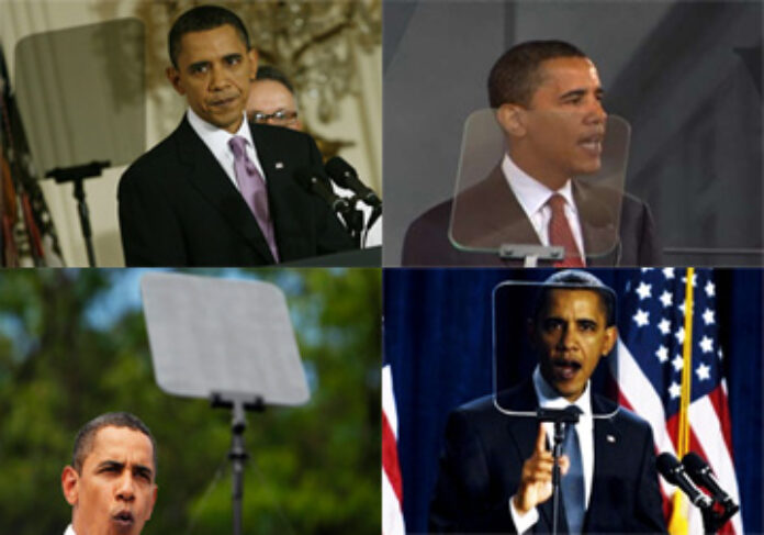 Obama Teleprompter Breaks Down During Bedroom Session With Wife - Daily ...