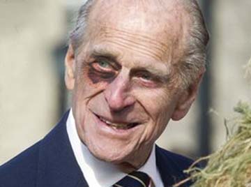 Duke of Edinburgh Denies Queen Gave Him Black Eye - Daily Squib